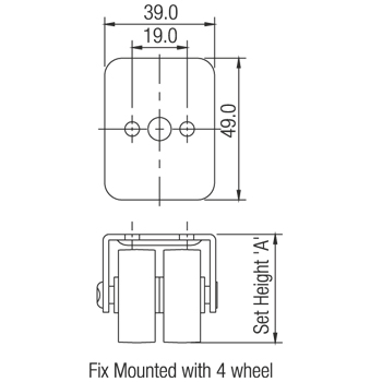 Appliance Castors