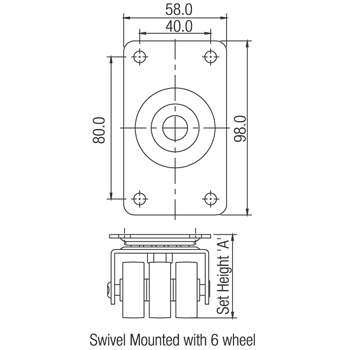 Appliance Castors