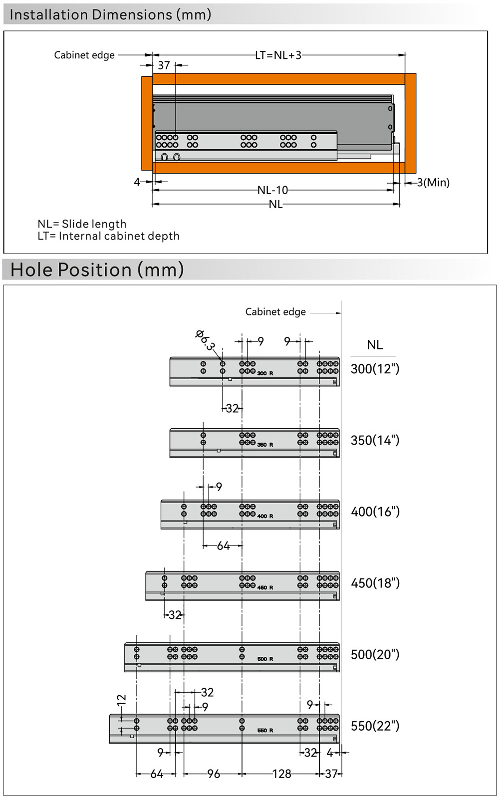 Thin Wall Drawer System